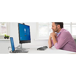 Dell 24, HD Video Conferencing Monitor - C2422HE with POP-UP 5MP IR Camera Dual 5W Integrated Speakers and a Dedicated Microsoft Teams Button,Gray