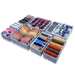 Drawer Organizer (Gray and white)