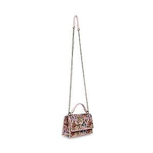 Betsey Johnson Rhinestone Convertible Shoulder Bag, Floral