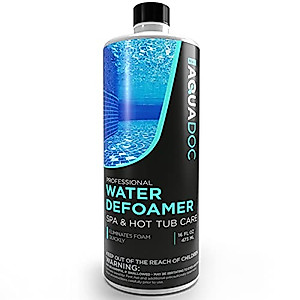 Hot Tub Defoamer & Spa Defoamer - Spa Anti Foam & Hot Tub Anti Foam for HotTub Owners to get the Foam out for Spa & Hot Tub Foam Removal, The Defoamer for Hot Tubs to Keep Spa Foam Down | AquaDoc 16oz