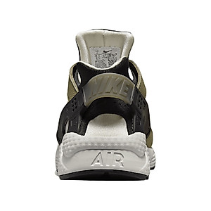 Nike Air Huarache Men's Shoes Size- 9.5, Black/Khaki-phantom