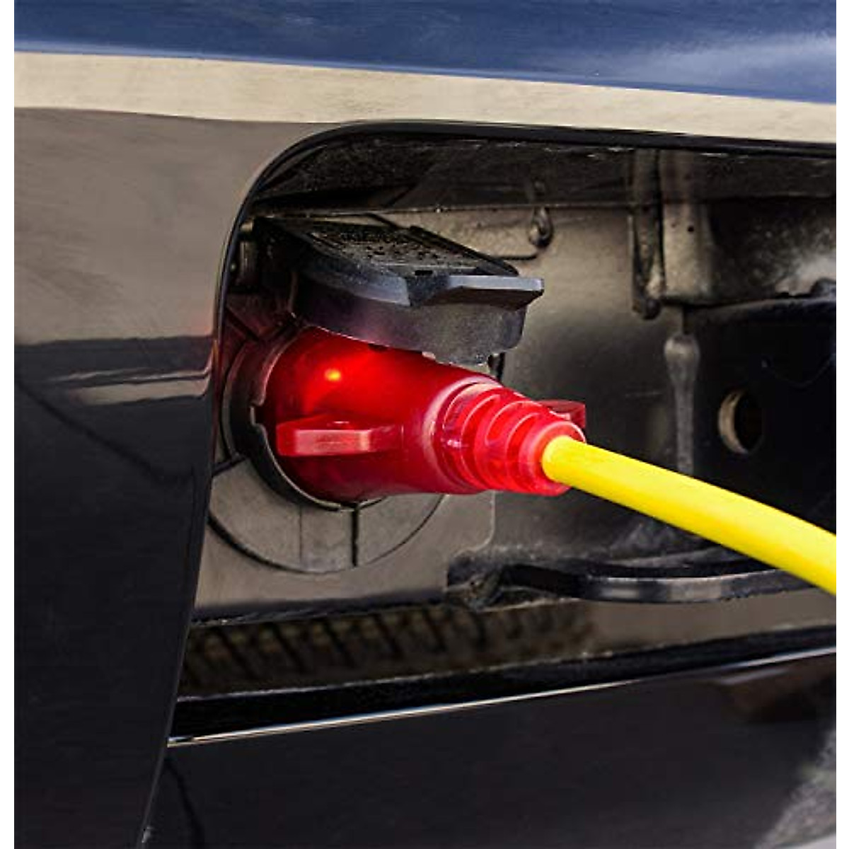 Hopkins Towing Solutions 47043 Endurance Flex-Coil Nite-Glow 7 Blade to 4 Round Adapter Kit Red & Yellow, 15 Inch