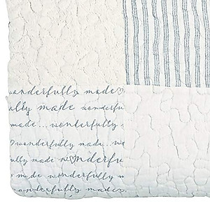 Stephan Baby Heirloom-Quality Pieced Crib Quilt, Wonderfully Made (G2143)