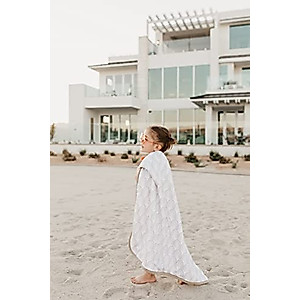 Copper Pearl Hooded Bath Towels Premium Knit/Terry Cloth Baby Towels with Hood, Pockets, and Cool Designs - Great to Gift and Make Bath Time Fun - Baby Bath Towel, Bliss