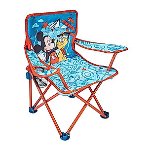 Mickey Mouse Kids Camp Chair Foldable Chair with Carry Bag