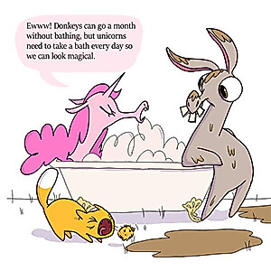 Donkeys can't take bubble baths!: A Hilariously Silly Story about Being Open-Minded and Trying New Things
