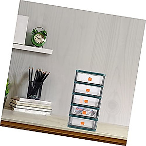 Holibanna 1 pc Box Case Inch X Makeup Clo Organiser Pp Shelf Care Dorm Counter Drawer Small Multi- Space Stands Drawers Stationary Sundries Multifunction with Unit Stationery Saving