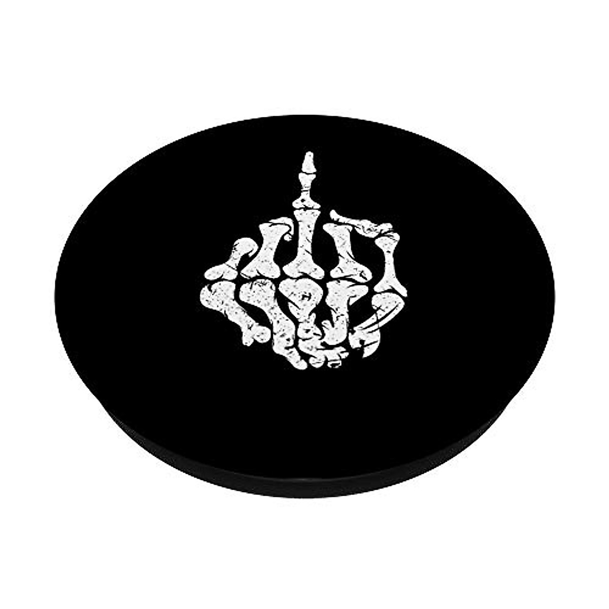 Offensive Biker Middle Finger Skull PopSockets Swappable PopGrip