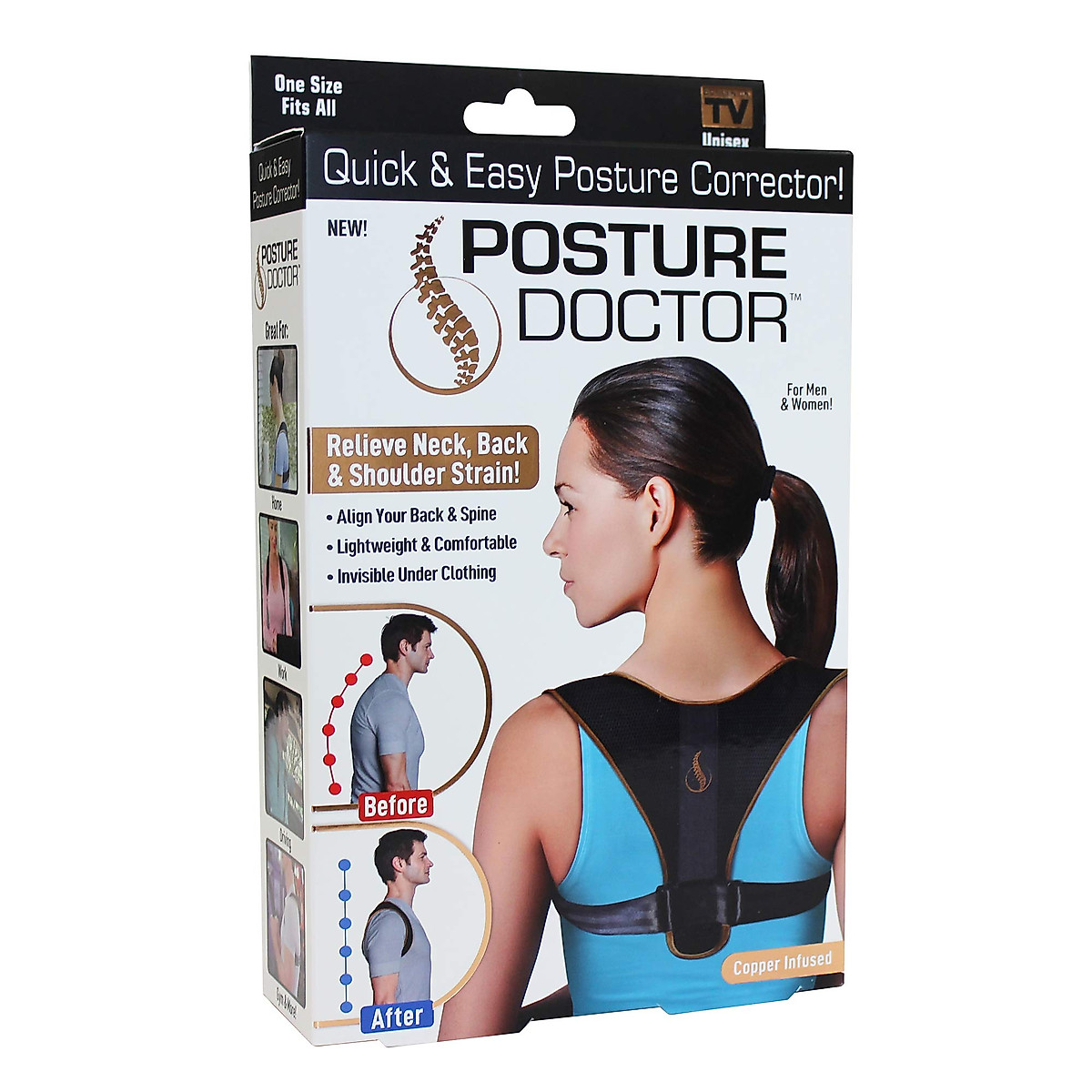 Ontel Posture Doctor Quick & Easy Posture Corrector