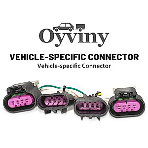 Oyviny Custom 4 Pin 56094 Trailer Wiring Harness for 2010-2017 GMC Terrain/Chevrolet Equinox, Terrain Trailer Hitch Wiring Kit