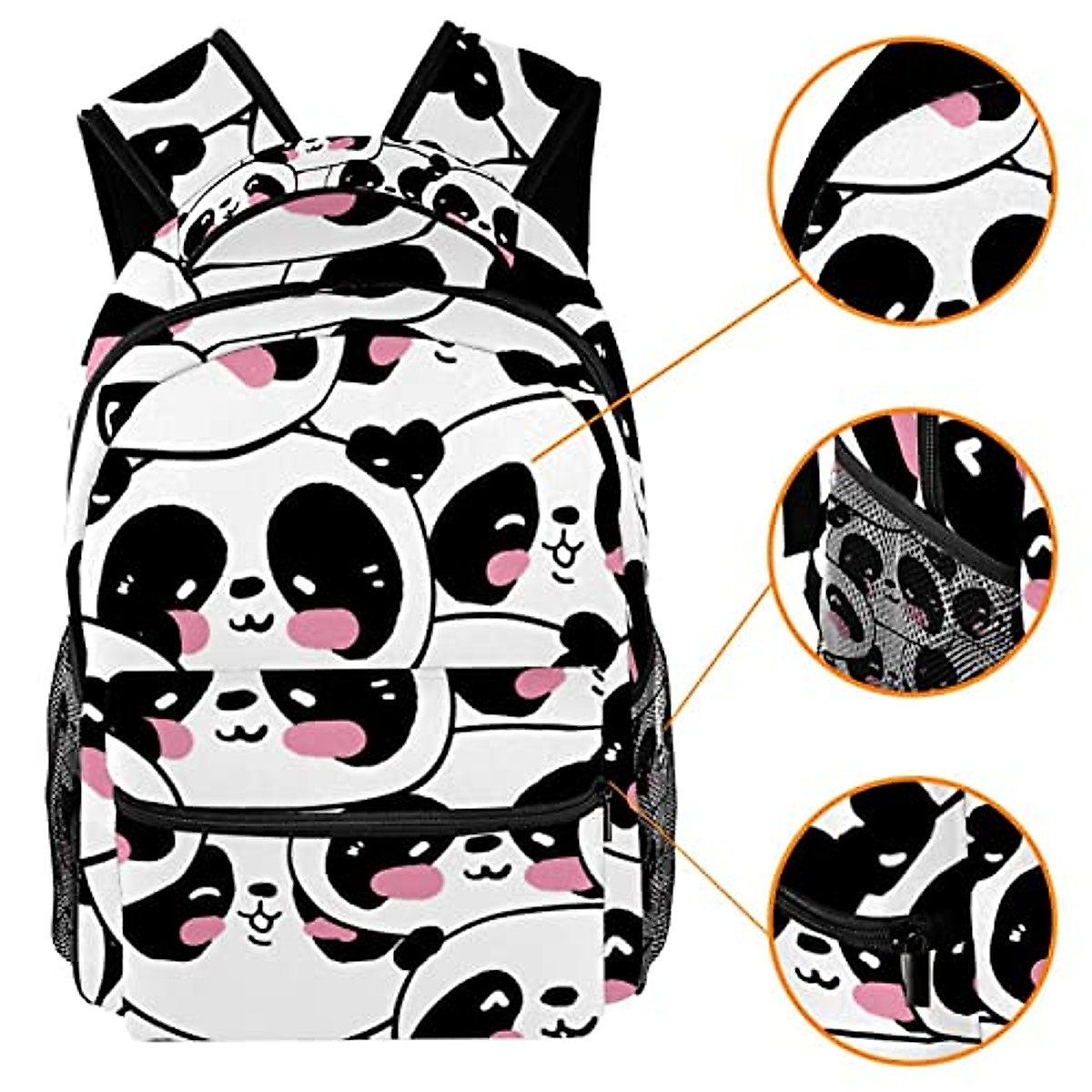 VBFOFBV Travel Backpack, Laptop Backpack for Women Men, Fashion Backpack, Animal Cartoon Panda