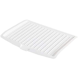 Changsin Kitchen Utility Draining Board｜Light Weight, Space Efficient, Water Drain (White) 2020 New Version