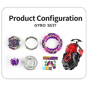 Battling Tops Burst B-206 Gyro Toys for Kids with Launcher (B-206)