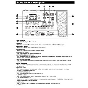 NUX Multi-Effects Processor (MG-20)