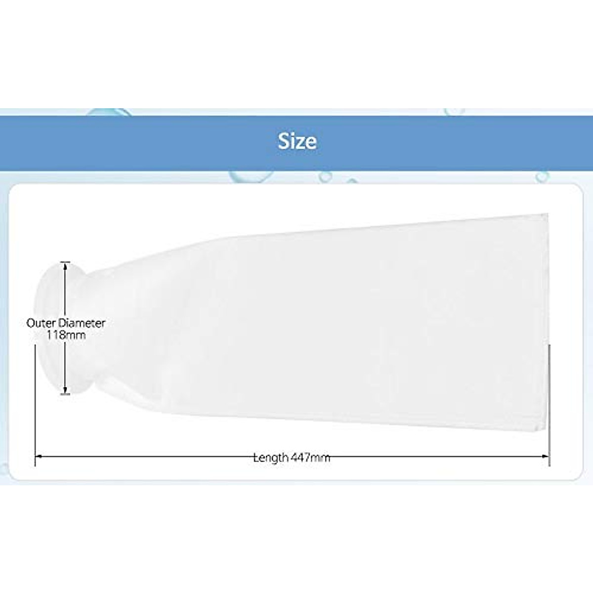 Pentek BP-420-1 Polypropylene Bag Filter Replacement 1 Micron