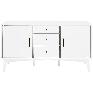 Crosley Furniture Landon Buffet and Large Console, White