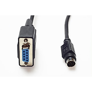 Wirenest 75ft VISCA PTZ Camera Control Cable for Sony EVI/BRC/SRG Series RS232 8 Pin Mini DIN to DB9F Serial