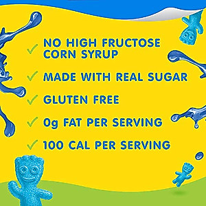 Snack Pack Sour Patch Kids Juicy Gels, Blue Raspberry, 3.25 oz 6 ct, 3.25 oz