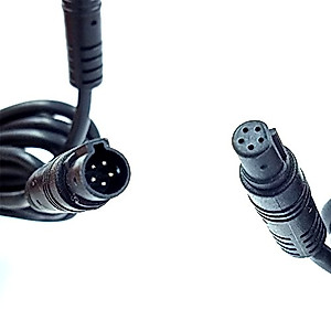 Dash Cam Rear View Camera Extension Cord,YQMAJIM 5 Pin 9.8 Ft Extension Cable for Car Backup Camera/Reverse Car Recorder(5 Pin 9.8Ft)