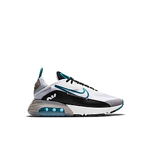 NIKE Men's Running Shoe, White Green Abyss Black Pure Platinum Summit White Lt Smoke Grey, 10.5