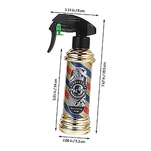 FRCOLOR water container watering pot salon supplies hair salon watering tool empty bottles watering kettle barber shop watering tool watering container the pet travel spray watering can