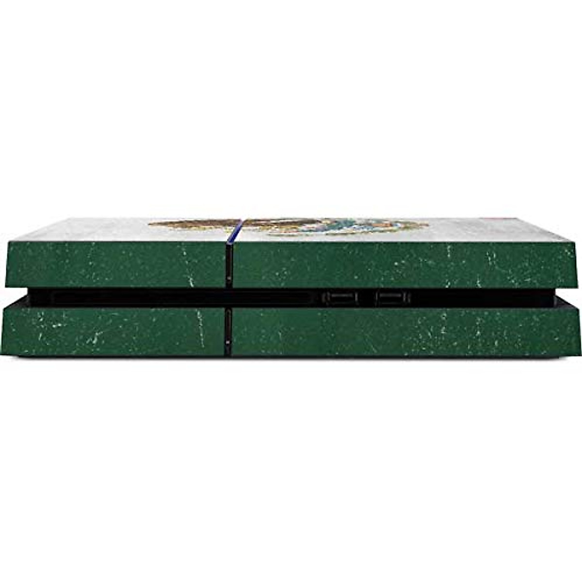 Skinit Decal Gaming Skin for PS4 Console - Originally Designed Mexico Flag Distressed Design