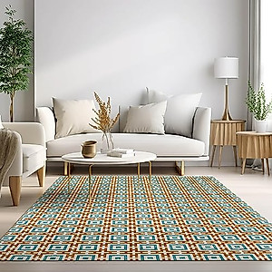 Dalyn Rugs Indoor/Outdoor Marlo MO1 Orange Washable 8' x 10'