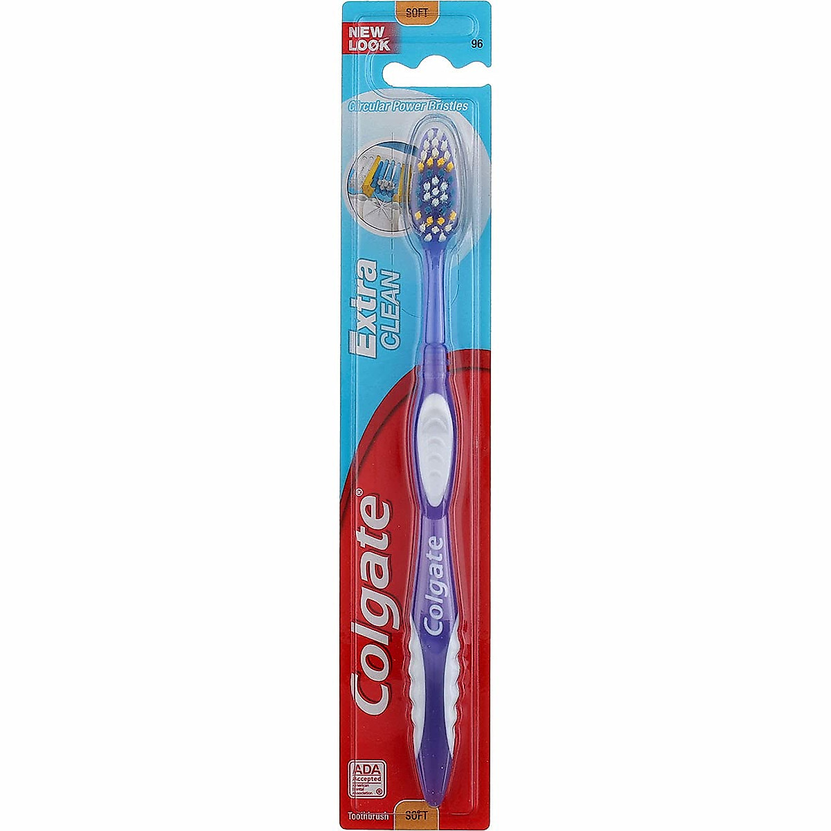 Colgate Extra Clean Circular Power Bristles Toothbrush Soft (Pack of 4)