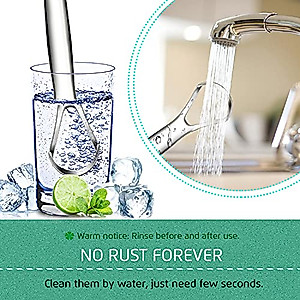 Tongue Scraper, 3pcs tounge scrappers, Medical Grade Metal Stainless Steel tongue cleaner Fights Bad Breath in Seconds, 100% BPA Free Tongue Scrapers Oral Care