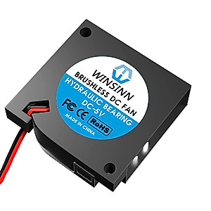 WINSINN DC 20mm Blower Fan 5V 2006 Hydraulic Bearing Brushless Cooling 20mmx6mm 2PIN (Pack of 2Pcs)