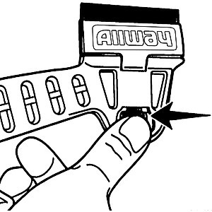 ALLWAY RKW2 Razor Wallpaper Knife