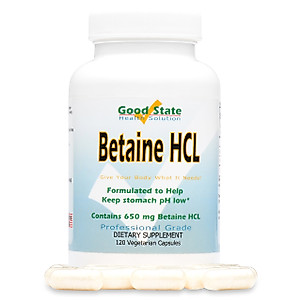 Good State - Betaine HCL - (120 veggie capsules)