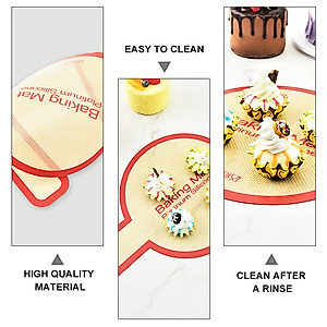 Silicone Baking Mat for Oven Bread Baking:Long Handles Sling Baking Mat Gentler Safer & Easier to Transfer for Dough, Bread Baking Supplies