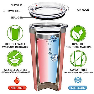 Fufendio Thank You Gifts for Coworkers - Funny Inspirational Birthday Gifts for Women, Friends Female, Best Friend, Coworker, Sister - Encouragement Gifts - Vacuum Insulated 20oz Tumbler