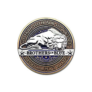 Law Enforcement Brotherhood Challenge Coin · Saint Michael Challenge Coin · Morale Challenge Coin