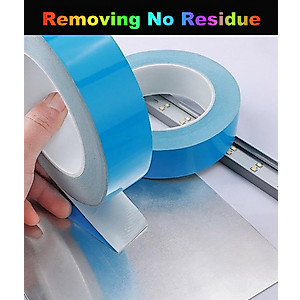 Double Sided Tape 1inch x 66Feet Thermal Tape Heavy Duty Super Strong Adhesive, Insulation Heat Transfer Tape for Paste CPU Heatsink, Mounting LED Strip, Carpet Fixing, Woodworking Project, DIY Crafts