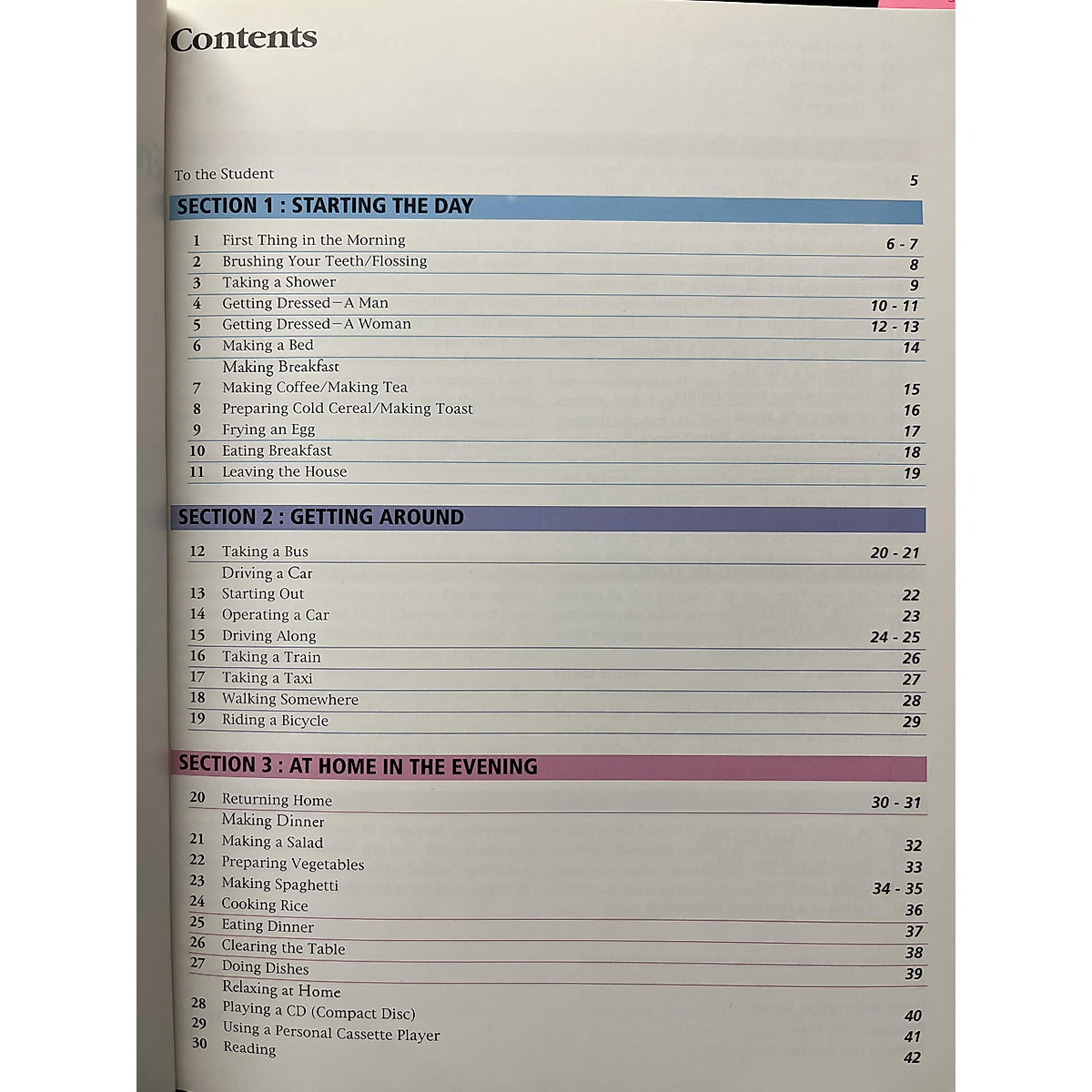 English for Everyday Activities: A Picture Process Dictionary