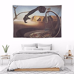 The Sublime Moment by Salvador Dali Painting Poster Tapestries Art Print Wall Photo Paint Tapestry Hanging Picture Family Bedroom Decor Gift 60"x90"