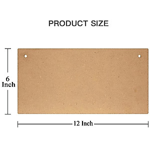 Licpact Please Do Not Knock or Ring the Doorbell, No Soliciting, Sleeping Baby, Leave packages, No Soliciting Wood Sign, front door sign 15x30cm/6x12 inch