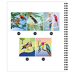 Brain Games - Sticker by Number: Birds