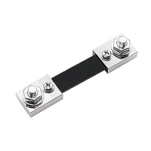 RIIEYOCA 100A 75mV Ammeter shunt，DC Current Shunt Resistor for Digital Ammeter Analog Meter