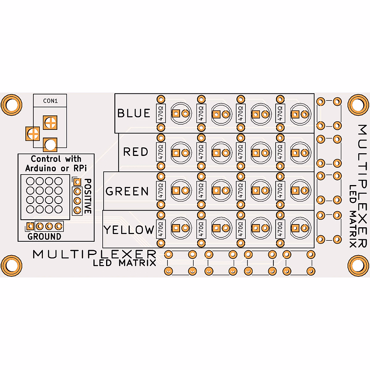 eLearnTronics Learn to Solder | Electronics Learning Board: Multiplexer | Practice Soldering & Learn Electronics Use with Arduino or Raspberry Pi