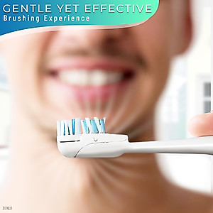 Electric Toothbrush Replacement Brush Heads - 4Pcs Travel Toothbrush Medium Adult Electric Toothbrush Head Replacements - Soft Bristles Spin Brush Heads Replacement Toothbrush Heads For 3733 4732 4734