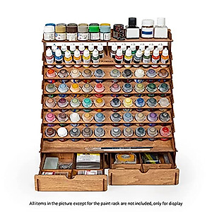 Modular + Corner Paint Rack Organizer