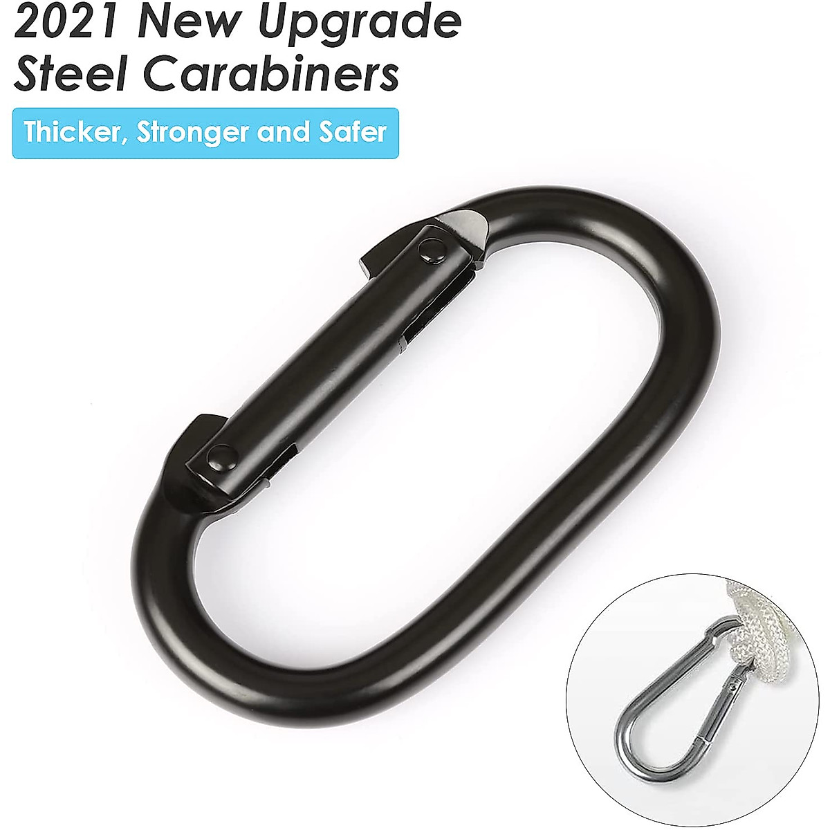 HITIK Aerial Yoga Swing Set Anti Gravity Yoga Hammock for Outdoor and Indoor Inversion Therapy Flying Sling Set (with Ceiling Mount Accessories) blue