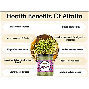 Dalal Alfalfa Grass Powder - 200 GM