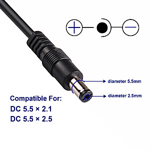 42V 2A Charger 1 Prong for 36V Lithium Ebike Escooter Compatible with Gotrax and All Brands' Electric Bike Scooter 5.5mm Plug