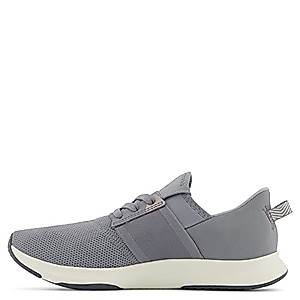 New Balance Women's Dynasoft Nergize V3 Cross Trainer, Grey/Off White, 9