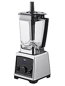 Monoprice Pro High Powered Blender With 6 Stainless Steel Blades, 2 Liter Capacity, 1450 Watts, 25000 rpm Motor, BPA Free And Dishwasher Safe From Strata Home Collection