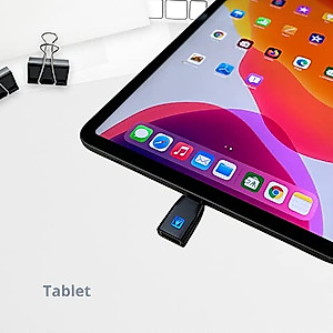 AUTHENTREND ATKey.Pro - FIDO2 Certified Security Key, USB Fingerprint authentication USB-C Ports, Protect Online Accounts : Windows, Linux, Mac OS, Google, Bank of America, Facebook, Twitter, Apple